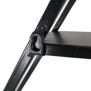 Wall Decor | Black Metal Triangle 3 Shelf Tier Wall Hanging Display ...